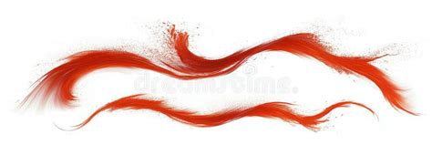 Using A Red Squiggle Brush A Scribble Underline Is Made And A Marker Pen Highlights With A Red