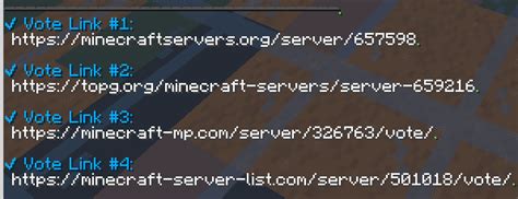 Vote Menu Gui Configuration Builtbybit