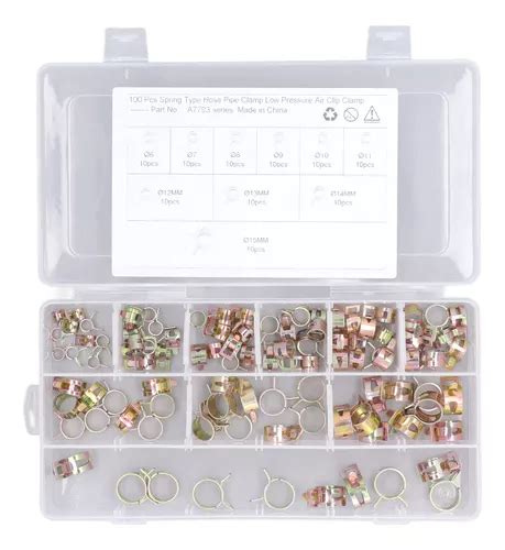 Braçadeira De Tubo De Mola 100 Peças De Braçadeiras De Mang Frete Grátis