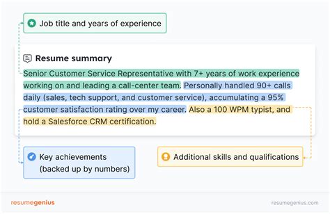Resume Summary 45 Professional Examples And How To Write
