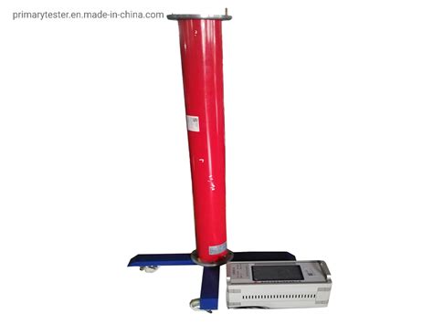 Portable 100kv Digital Capacitive Ac Dc Hv Divider Capacitive Voltage