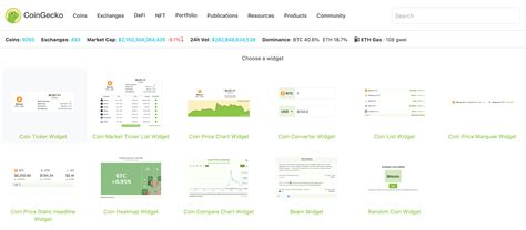 Apption Embed Notion CoinGecko Widget