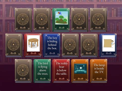 Preposition Matching Pairs