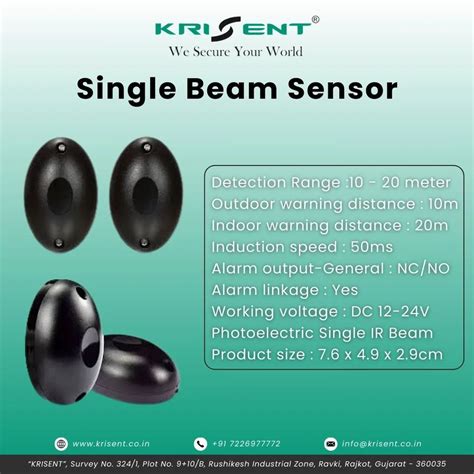 Single Beam Safety Sensor At Best Price In Rajkot By Krishna Enterprise