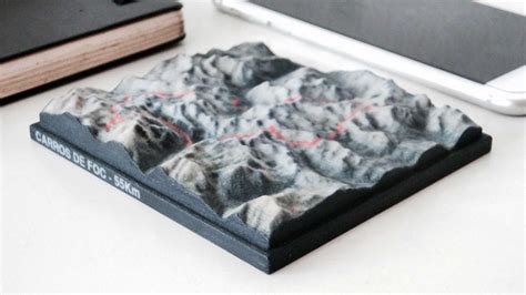3d Printed Models Of Your Conquered Off Road Trails Are Awesome