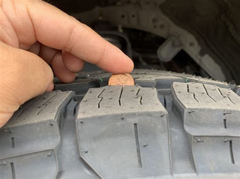 How To Check Tire Tread Depth With A Penny The Track Ahead