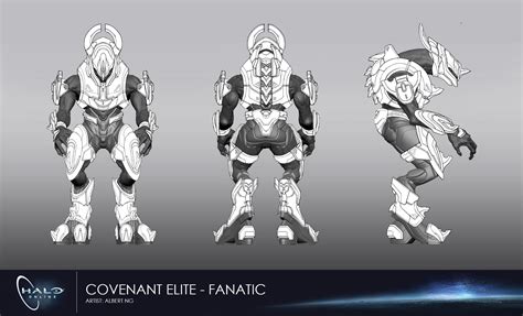 Albert Ng Halo Online Elite Fanatic Armor Concept