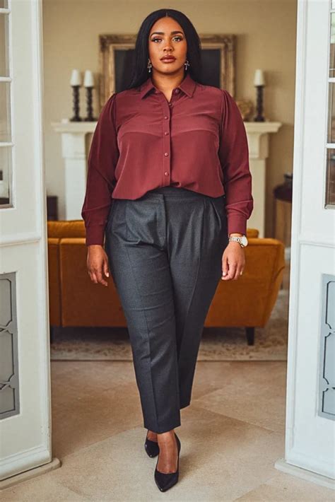 21 Plus Size Classy Fall Outfits Curvy Women Will Love