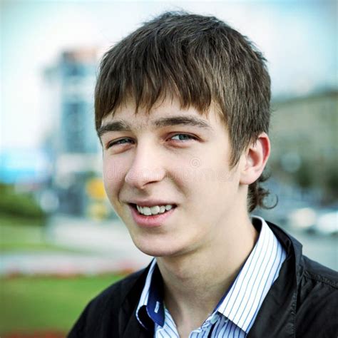 Teenager Portrait Stock Image Image Of Cheerful Caucasian 48258639