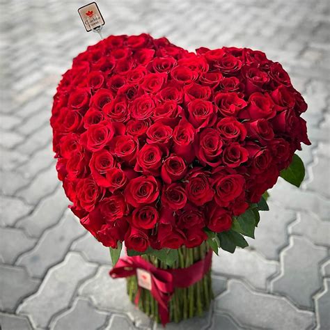 Best Big Heart Bouquet Delivery In Dubai Sharjah Ajman