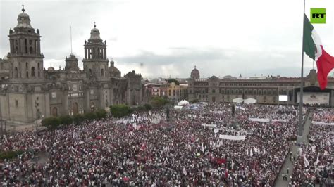 Rt On Twitter Around 250000 Supporters Of Mexican President Andres