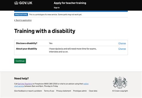 Giving Details About Disability Becoming A Teacher Design History