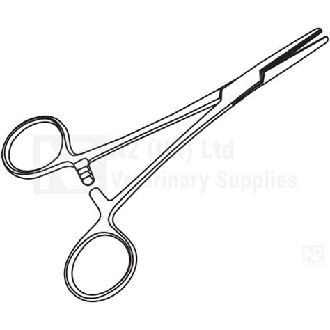 Artery Forceps Drawing At Helen Hickman Blog