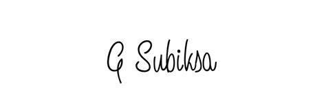 88 G Subiksa Name Signature Style Ideas Unique Electronic Signatures