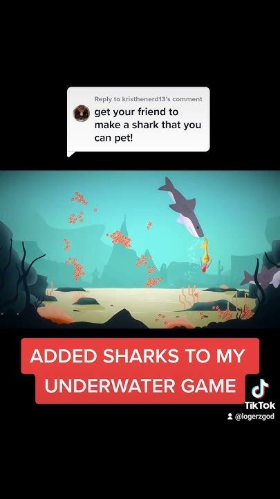 Added Sharks To My Game Gamedev Indiegame Gamedevelopment Madewithunity Shorts Unity3d