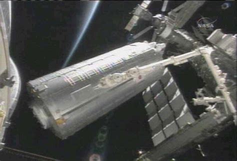 Spacewalkers Help Deliver Space Stations Largest Lab Space