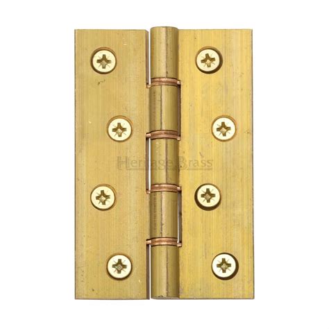 Heritage Brass Hinge Brass With Phosphor Washers 4 X 2 58 Natural
