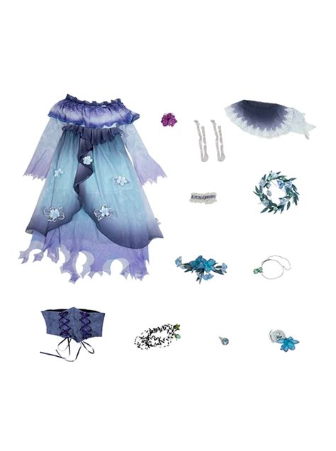 Game Identity Ⅴ Melly Plinius Entomologist New Skin Ghost Candle Halloween Cosplay Costume Full Set