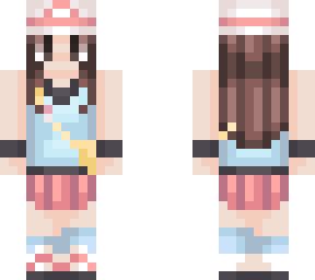 Pokemon Trainer Female Skin Minecraft Skin