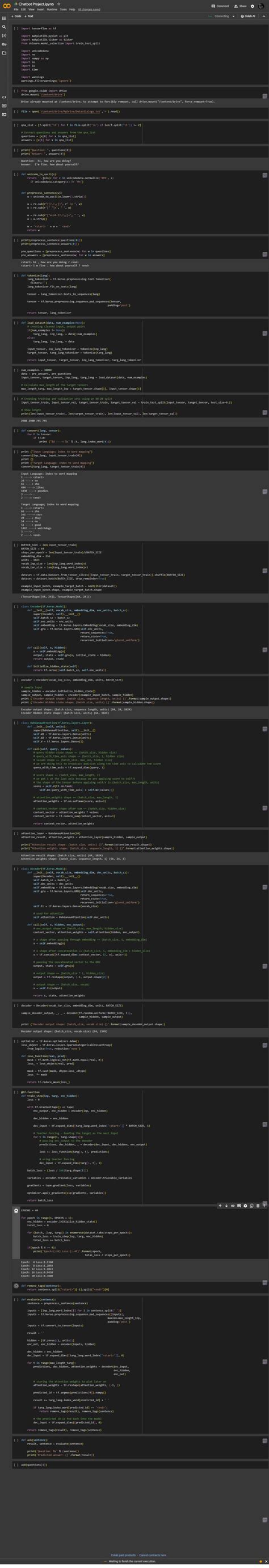 Ahmed Raza On Linkedin Nlp Tensorflow Ai Chatbot Innovation