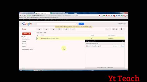 How To Upload Audio File Youtube
