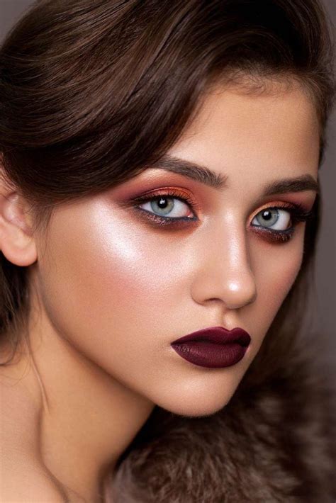 Prom Makeup Ideas For Maroon Dress Saubhaya Makeup