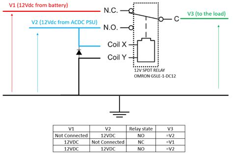 Power Supply Automatic Voltage Selection Using Spdt Relay