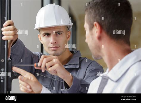Learn How To Repair Window Frame Stock Photo Alamy