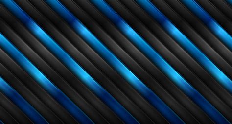 Contrast Blue And Black Stripes Geometrical Background 27532117 Vector