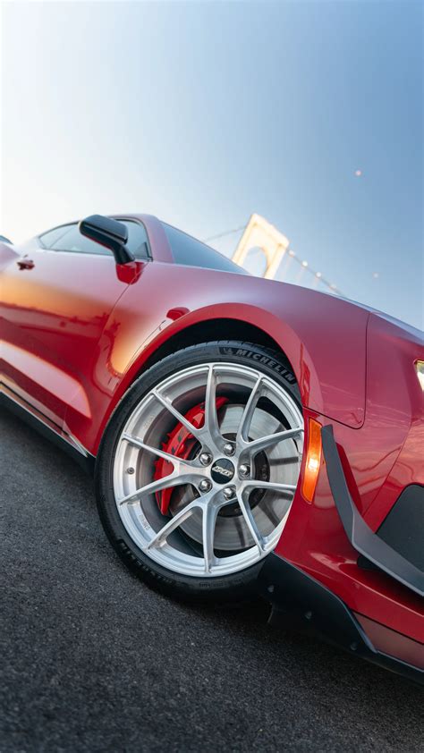 Chevrolet 6th Gen Camaro Zl1 1le With 19 Vs 5rs Wheels In Brushed Clear