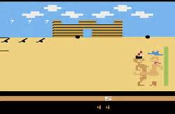 Honestgamers Custers Revenge Atari 2600