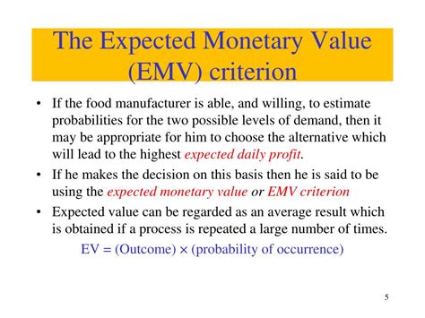 Ppt Chapter 5 Decision Making Under Uncertainty Dr Ayham Jaaron