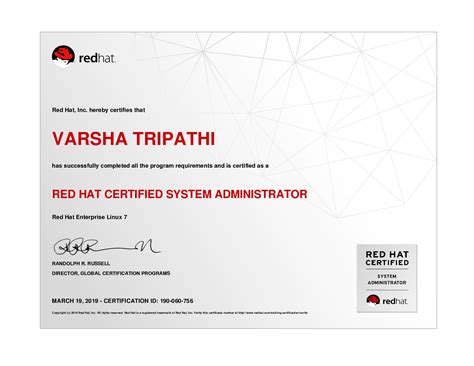 Red Hat Certified System Administrator Rhcsa Training And