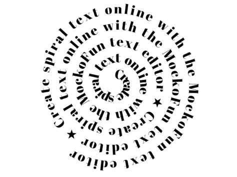 Curved Text Generator