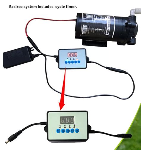 Hydroponics Aeroponics Dwc Growing System Clone Station Mist Pump Cy