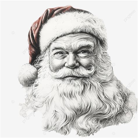 Dibujo Elegante De Santa Claus Png Dibujos Papá Noel Dibujo Sombrero
