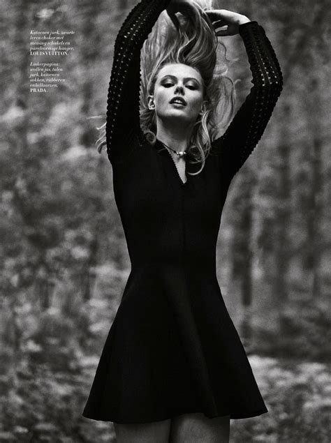 Frida Gustavsson Lofficiel Netherlands Cover Sexy Photos