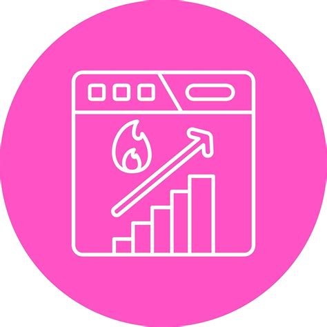 Increase Line Color Circle Icon 36972843 Vector Art At Vecteezy