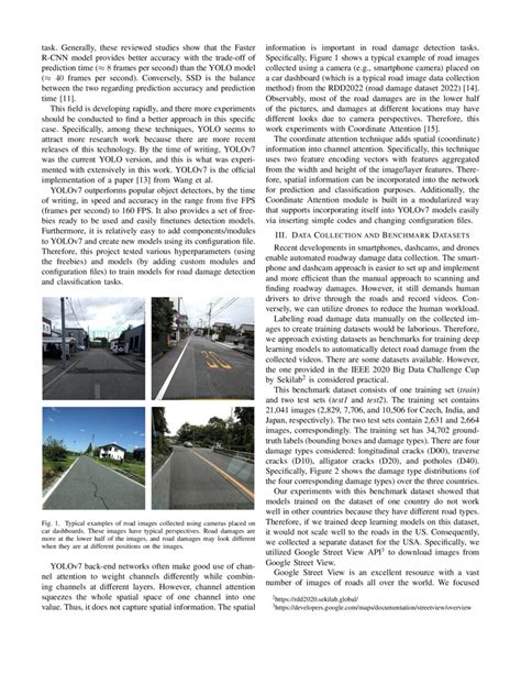 Road Damage Detection And Classification Using Yolov On An Android My