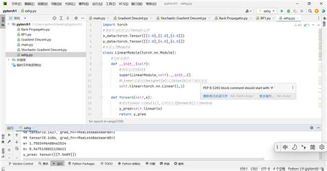 【pytorch学习笔记】005python利用pytorch进行深度学习程序 Csdn博客