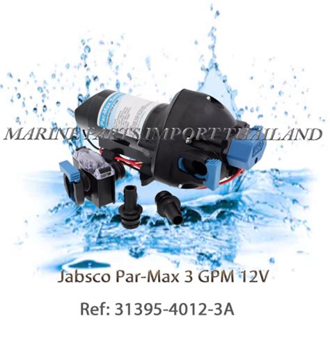 Jabsco Par Max 3 Gpm 12v