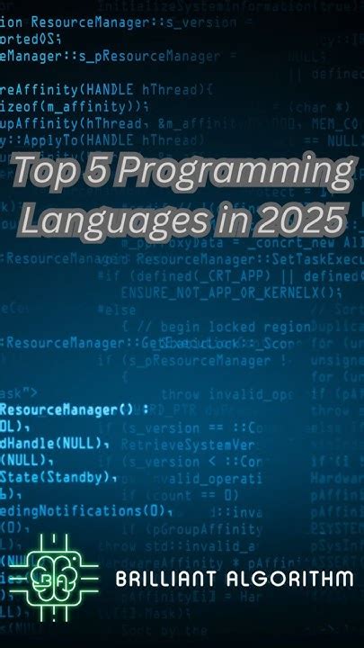 Top 5 Programming Languages In 2025 Youtube