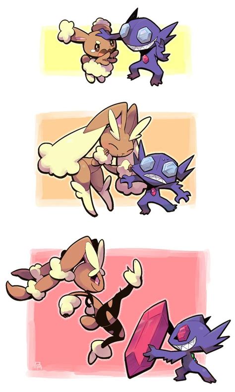 Tsunoji Buneary Lopunny Mega Lopunny Mega Sableye Sableye