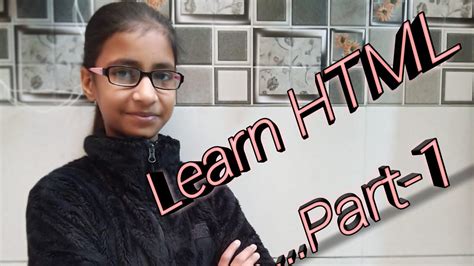 Learn Html Class 1 Youtube