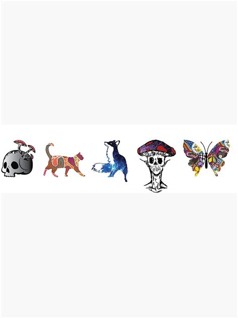 Psychedelic Pack Poster For Sale By Fawasticker Redbubble