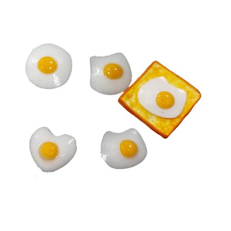 Sunny Side Up Eggs Silicone Mold Miniature Silicone Mold Clear