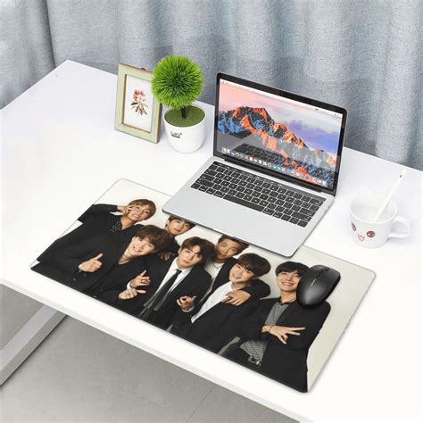 Bts Bt21 Extended Gaming Mouse Pad Laptop Pad Gaming Large Mouse Pad