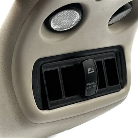Custom Consoles Classic Headliner Rocker Switch Panel Cc 0107 Spm Dmaxstore