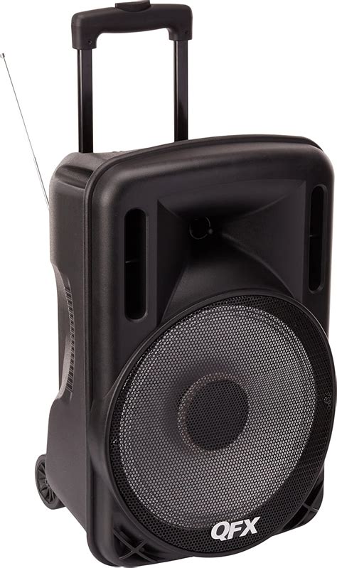 Qfx Pbx 61126btl Bocina Portátil De 12 Con Bluetooth Usb Radio Fm Y