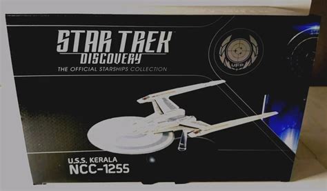 Eaglemoss Star Trek Discovery Uss Kerala Ncc 1255 Starship Magazine